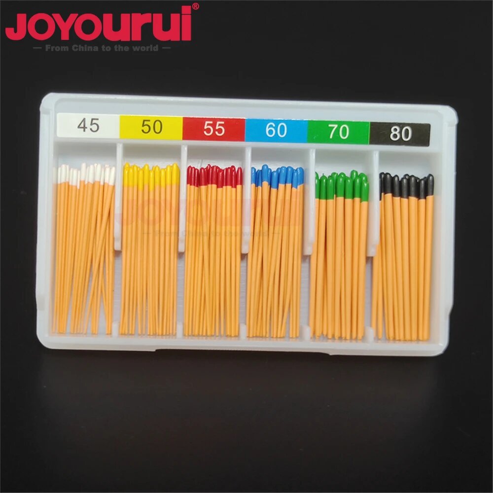 Стоматологические штифты JOYOURUI, Цвет GP04-NO.45-80, 30 шт