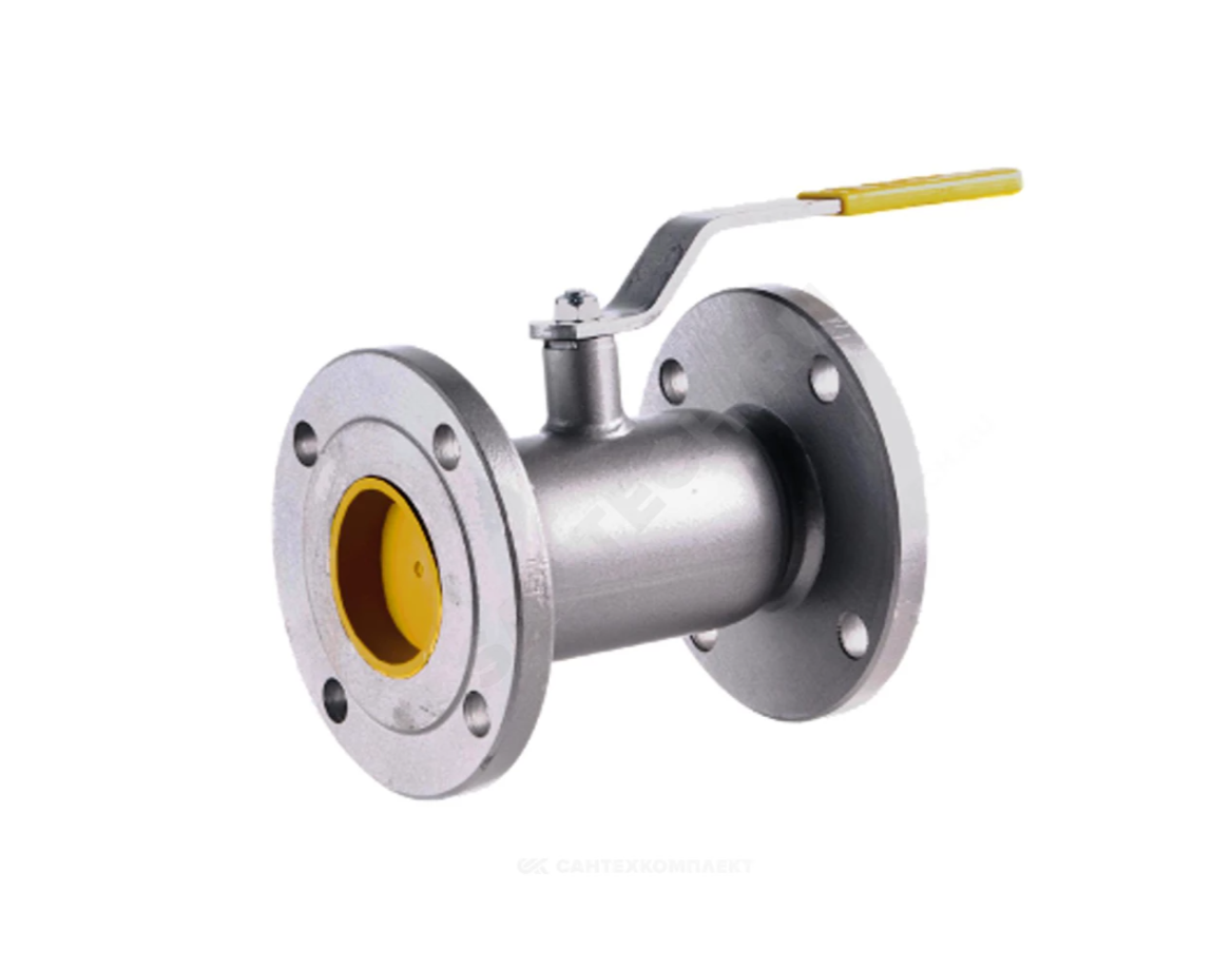 Кран шаровой сталь КШ. Ц. Ф Ду 125 Ру16 фл L=350мм LD КШ. Ц. Ф.125/100.016. Н/П.02