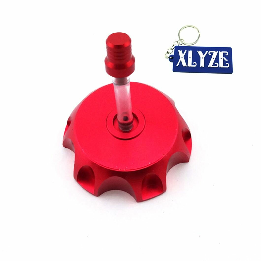 Крышка крышки газового топливного бака Алюминиевый ЧПУ Для китайских 50cc 70cc 90cc 110cc 125cc 150cc 160cc Пит-байков, Stomp YCF SDG GPX Coolster SSR KAYO BSE XR50 CRF50 CRF70 Thumpstar KLX TTR