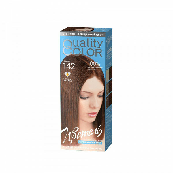 Estel Гель-краска для волос Estel Цветель №142 тон каштан