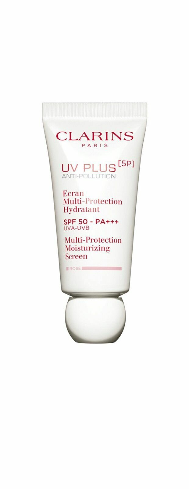 Clarins UV PLUS 5P Anti-Pollution Rose Увлажняющий флюид SPF 50 30 ml