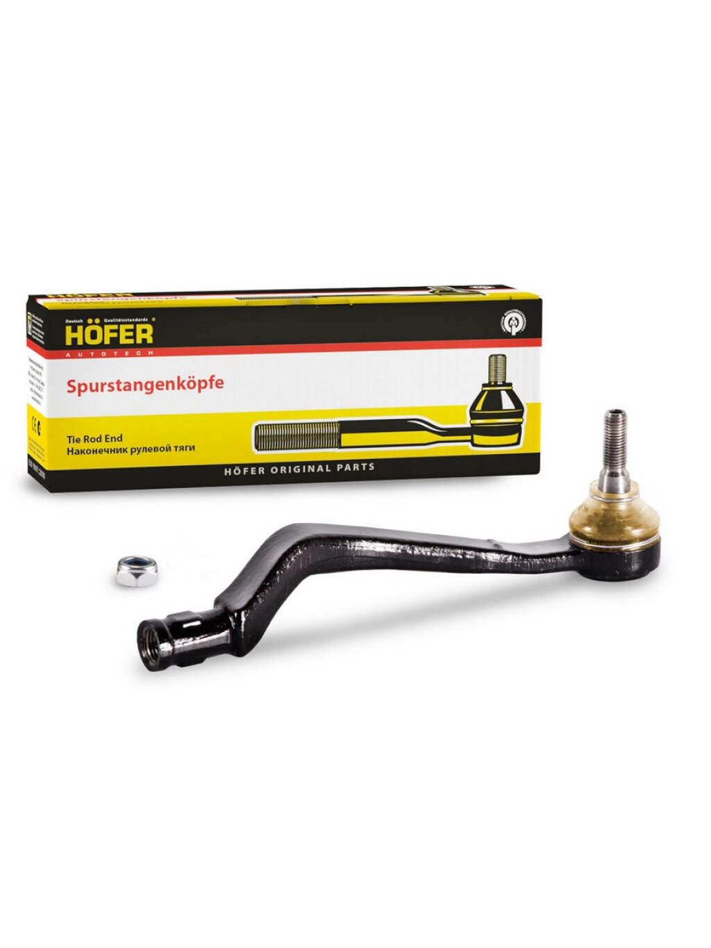 Наконечник рулевой для а/м Lada Largus, Renault Logan правый HOFER