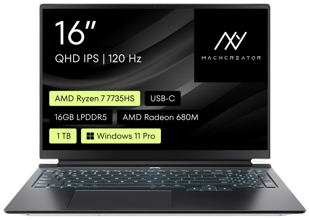 Ноутбук Machcreator Vision L16 SE White (JJ00G800HRU)