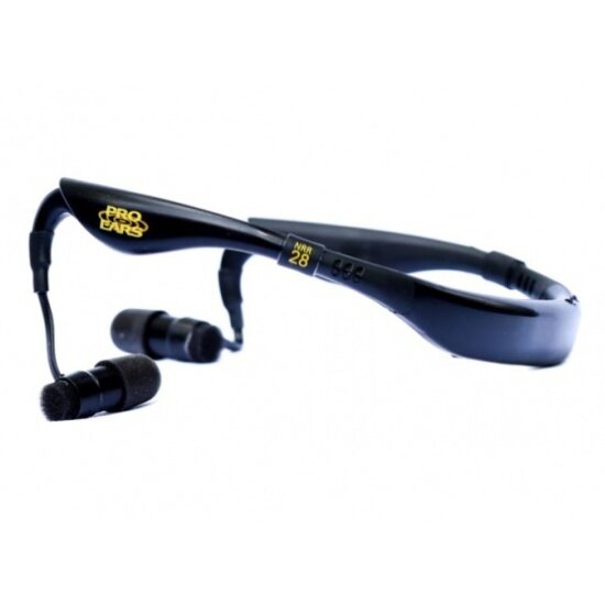 Активные беруши Pro Ears Stealth 28, NRR28dB, стерео, USB-зарядка, индикатор заряда, черные, 90г