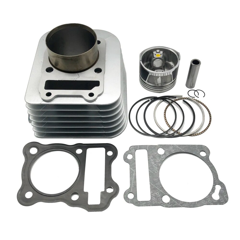 Полный комплект цилиндров двигателя, комплект поршневых колец для Kayo Loncin ATV200-M-S AU200 ATV200 LX200M LC162FMK LX200S