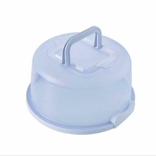 Портативный кексовый ящик круглый день рождения свадебный кухонный контейнер для выпечки кронштейн кексовый ящик кексовый ящик кексовый десерт фруктовый ящик