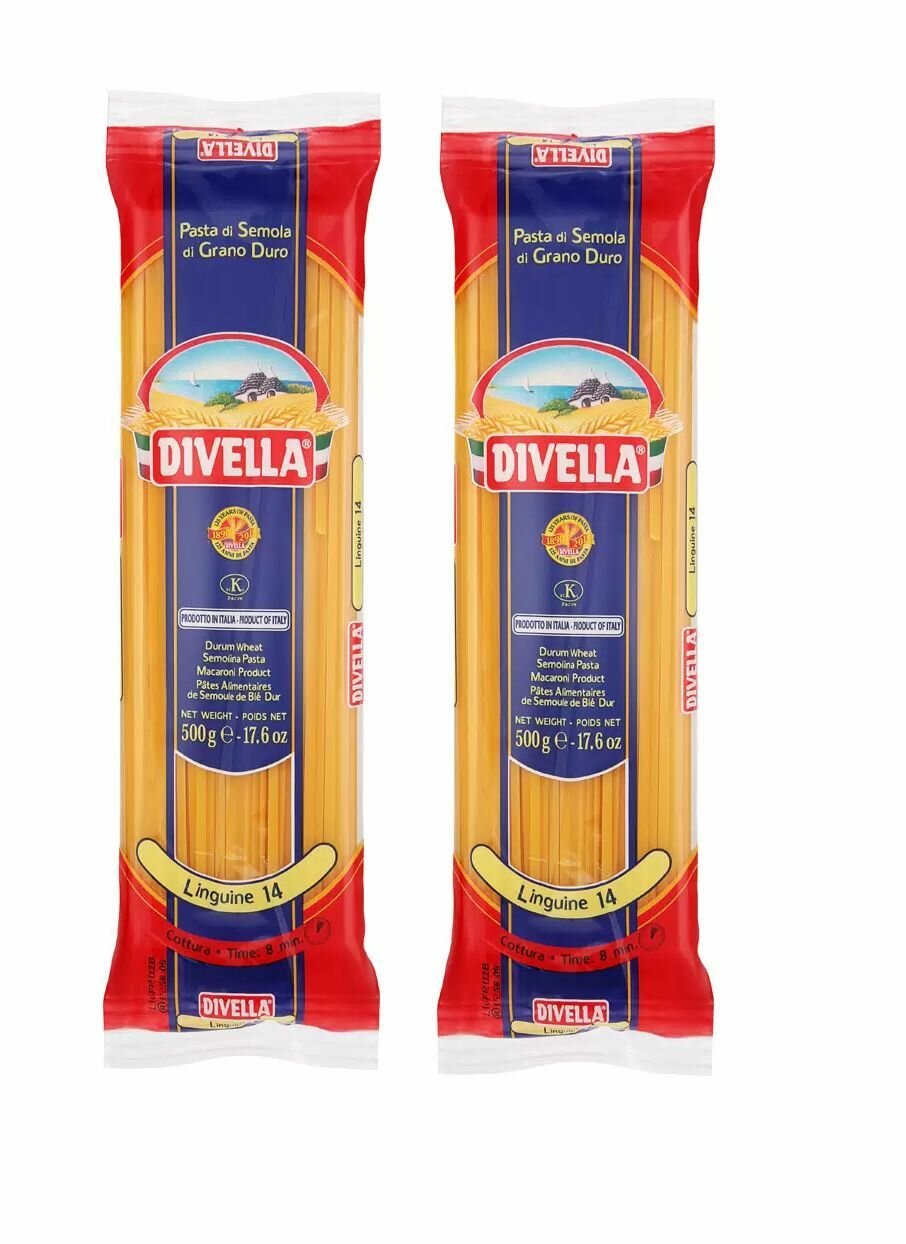 Divella паста Лингвини 500гр(Набор из 2шт)
