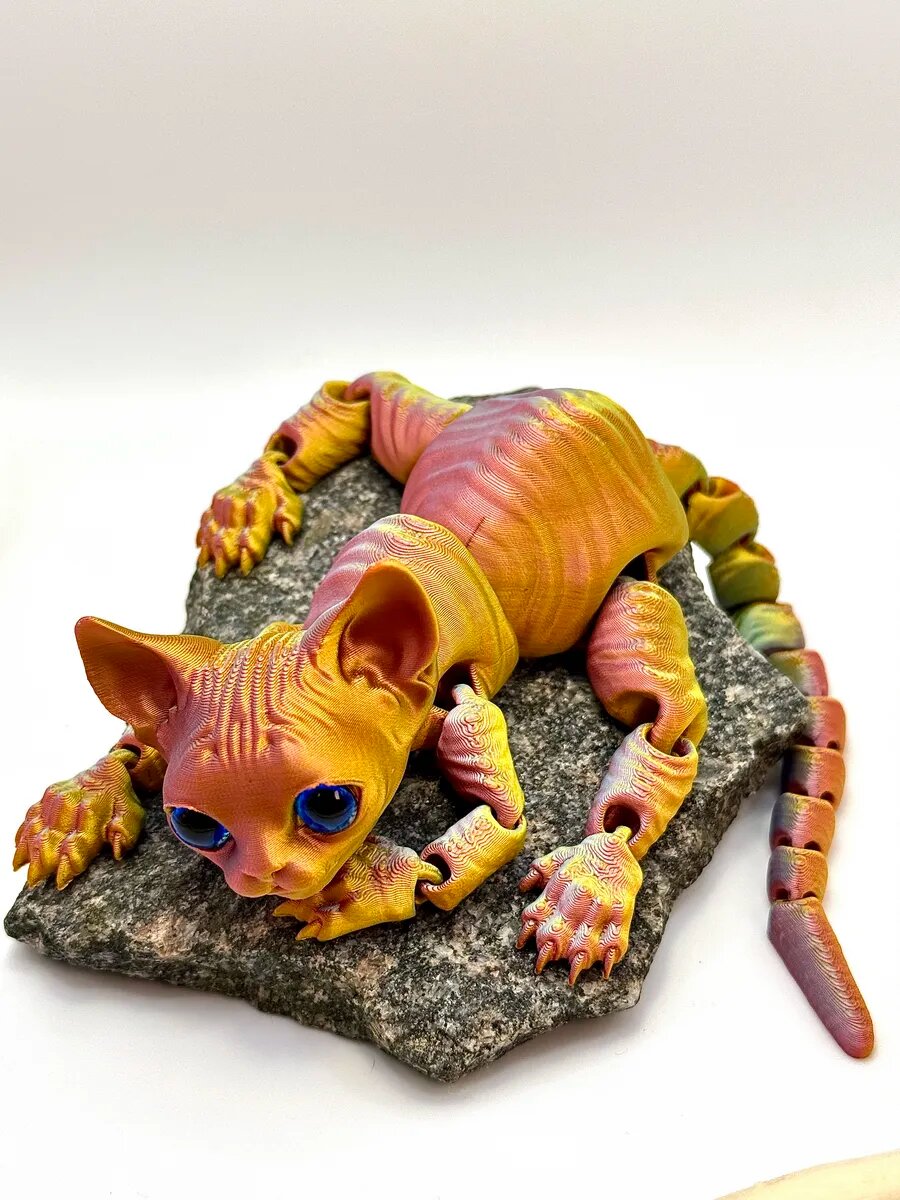 Фигурка подвижная антистресс Home&Misc "Сфинкс", 3D-печать,25 см, пластик