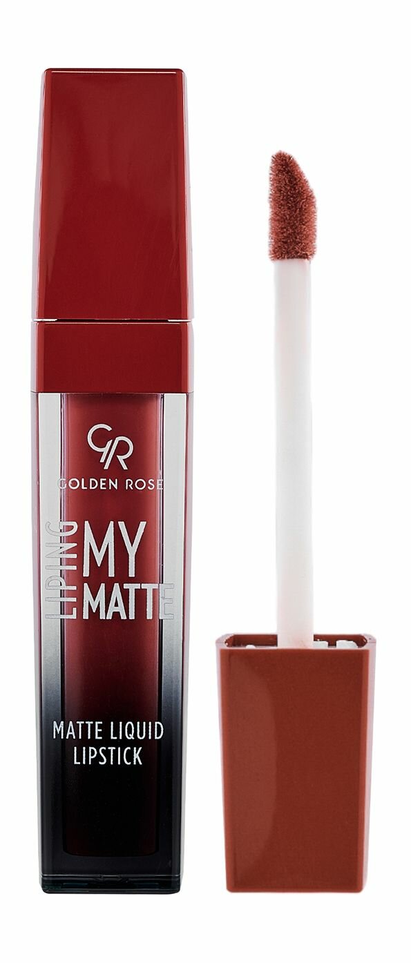 GOLDEN ROSE Помада для губ Liping My Matte, 5 мл, 10