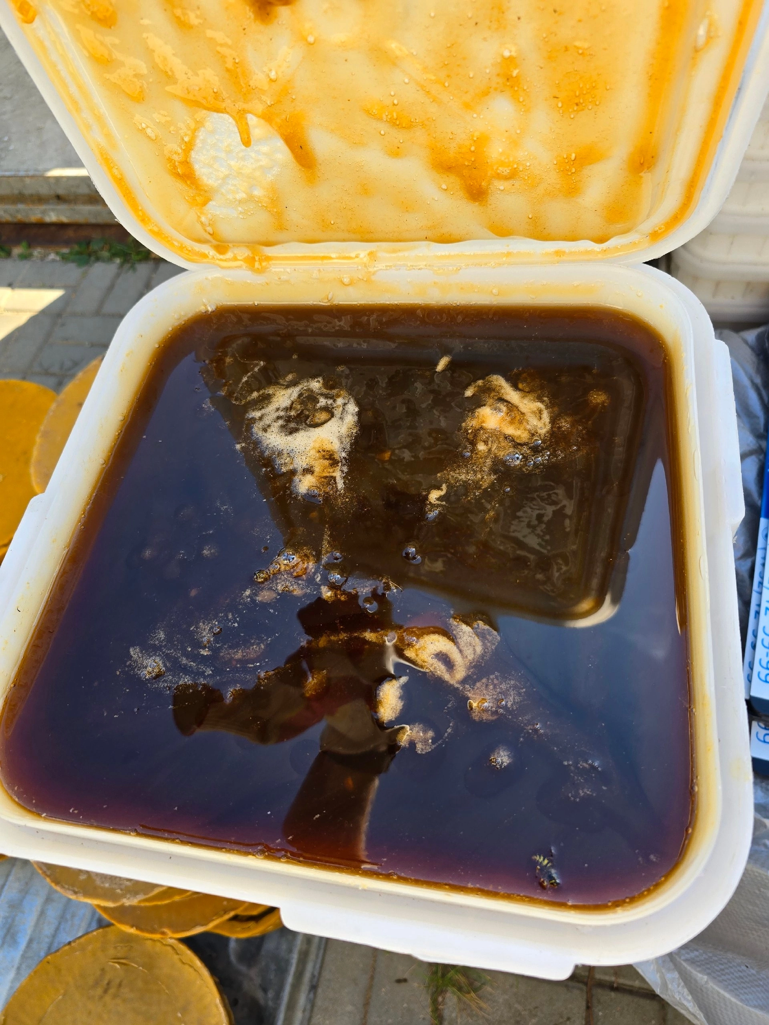 Гречишный мёд, жидкий,1кг, хранили в сотах. Башкирский натуральный лечебный