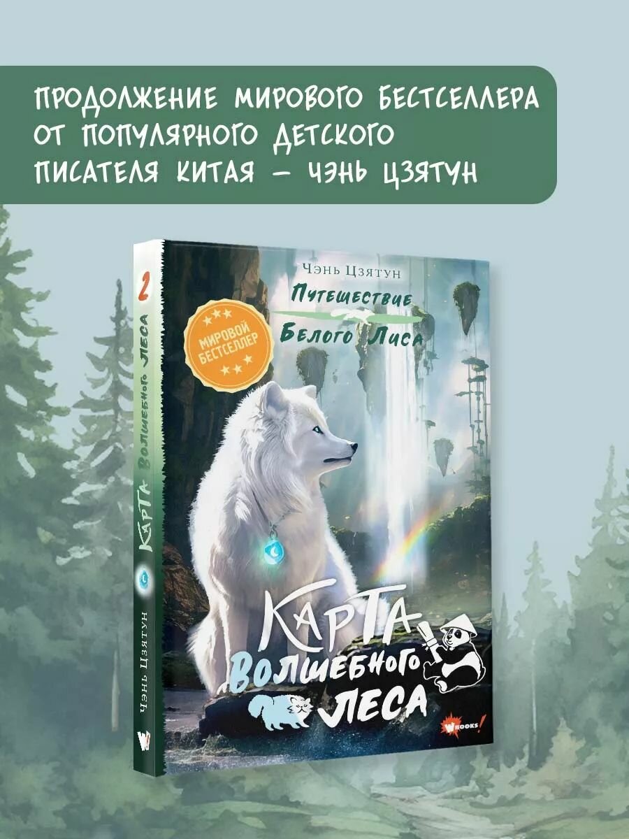 Путешествие Белого Лиса. Карта Волшебного леса