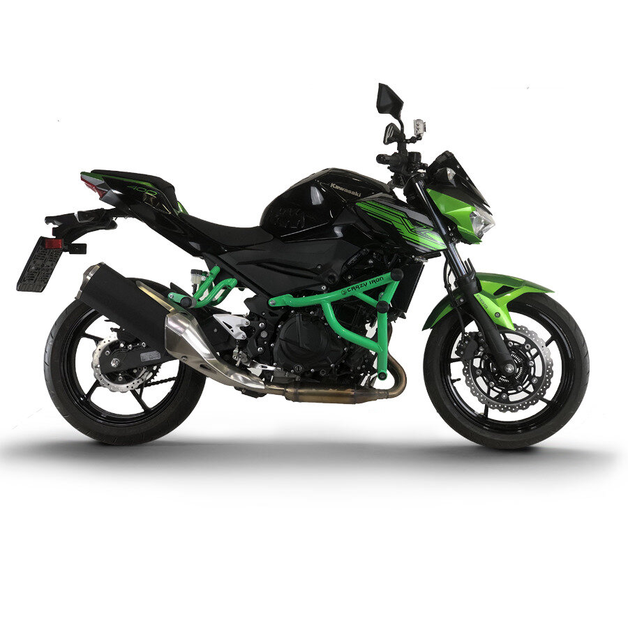 Клетка на мотоцикл KAWASAKI Z400 DAMPER, черный матовый цвет