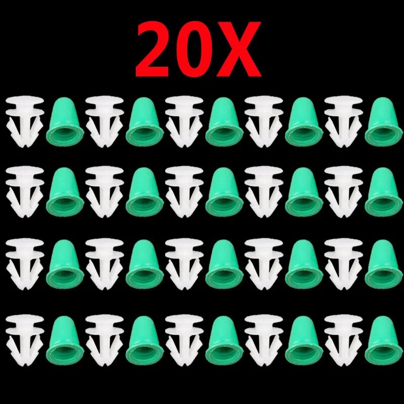 Отделка панели зажим Крепление втулка сиденье 191853585A для Vw Golf 1983-2002 Jetta 1984-1991 20X