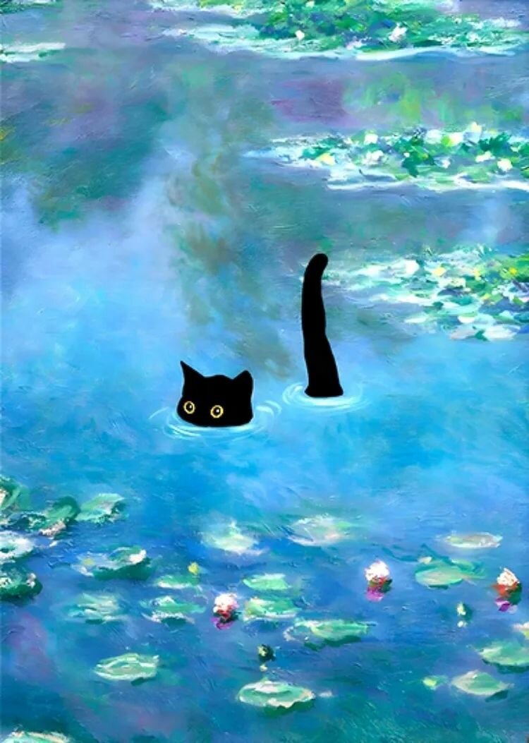 Алмазная картина "Ван Гог Моне" алмазная огранка 40х50 см,40X50CM, белый