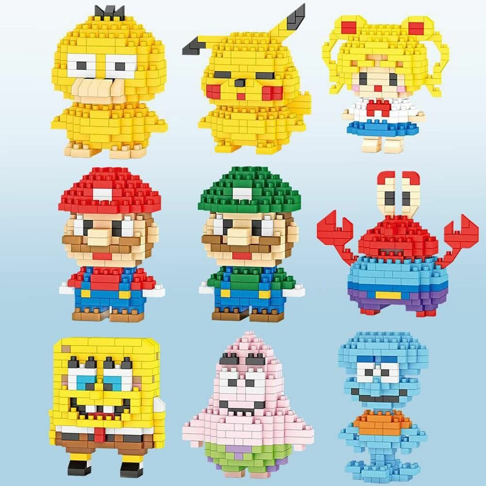 Детские мини-конструкторы SquarePants, SpongeBob — фото 1