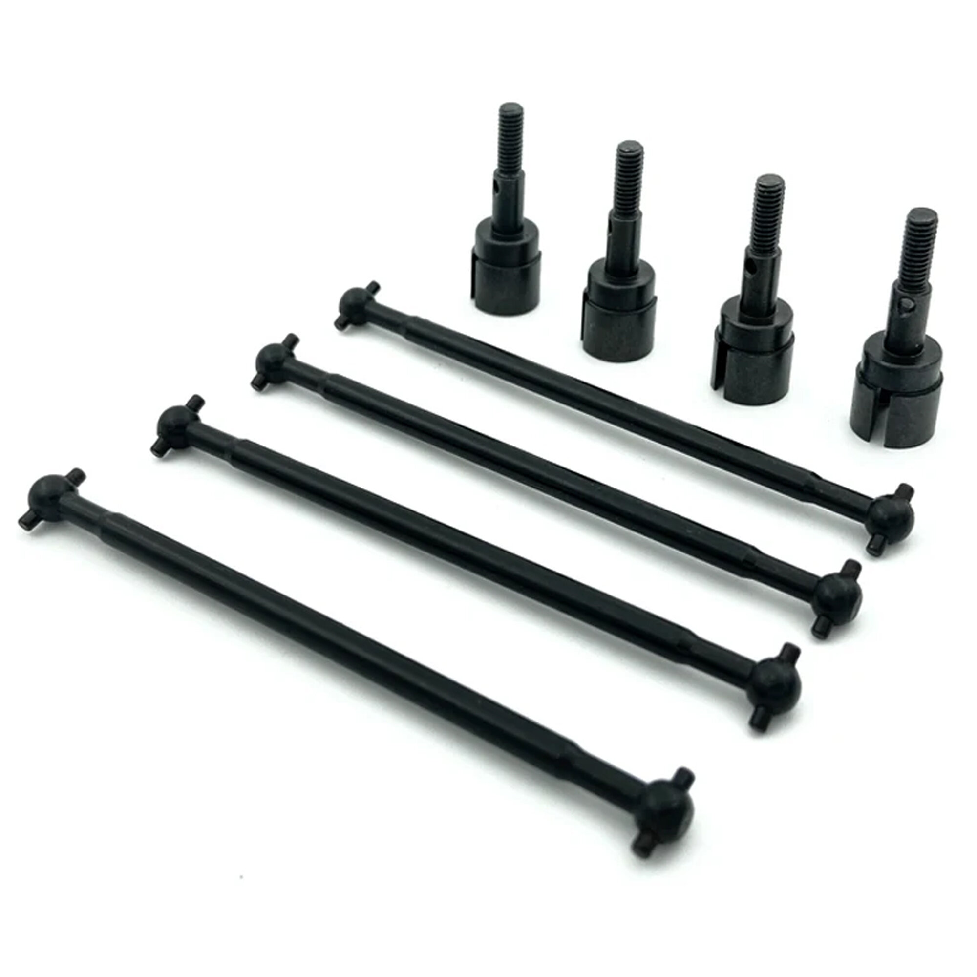 Стальной металлический приводной вал 89,5 мм с собачьими костями 08029 и заглушка колесной оси 02033 для деталей для модернизации радиоуправляемого автомобиля RC HSP 1/10 94111