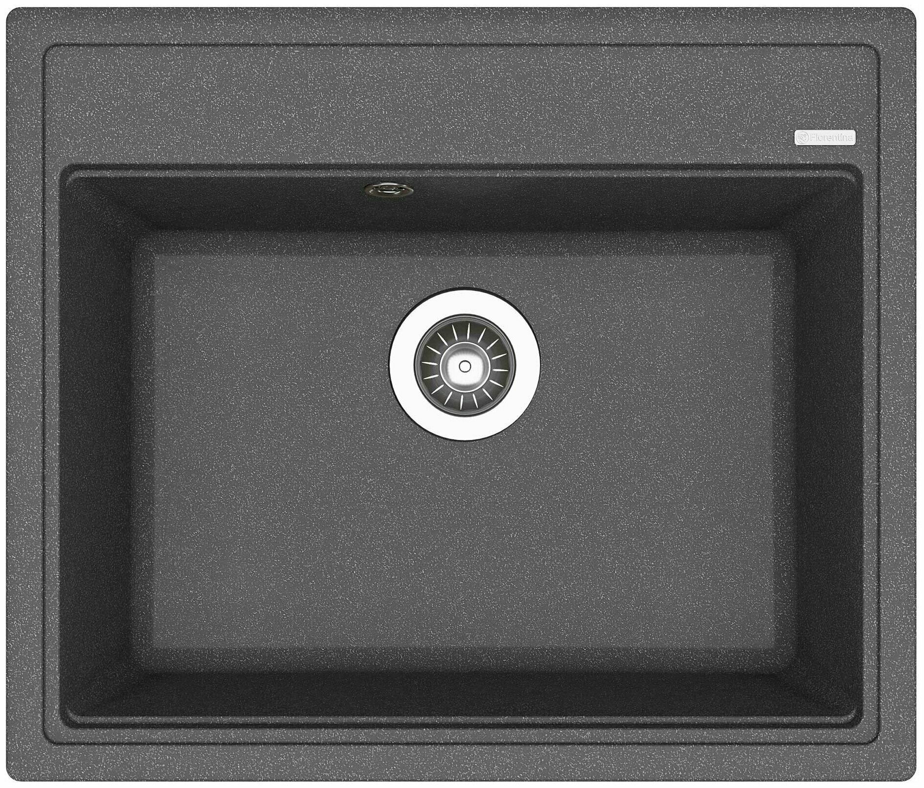Мойка Florentina Липси 600 черный Fg (20.120. D0600.102)