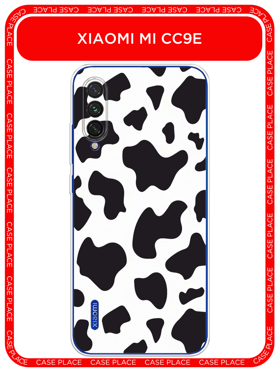 Чехол на Xiaomi Mi A3 / Сяоми Ми А3 с принтом Пятна коровы
