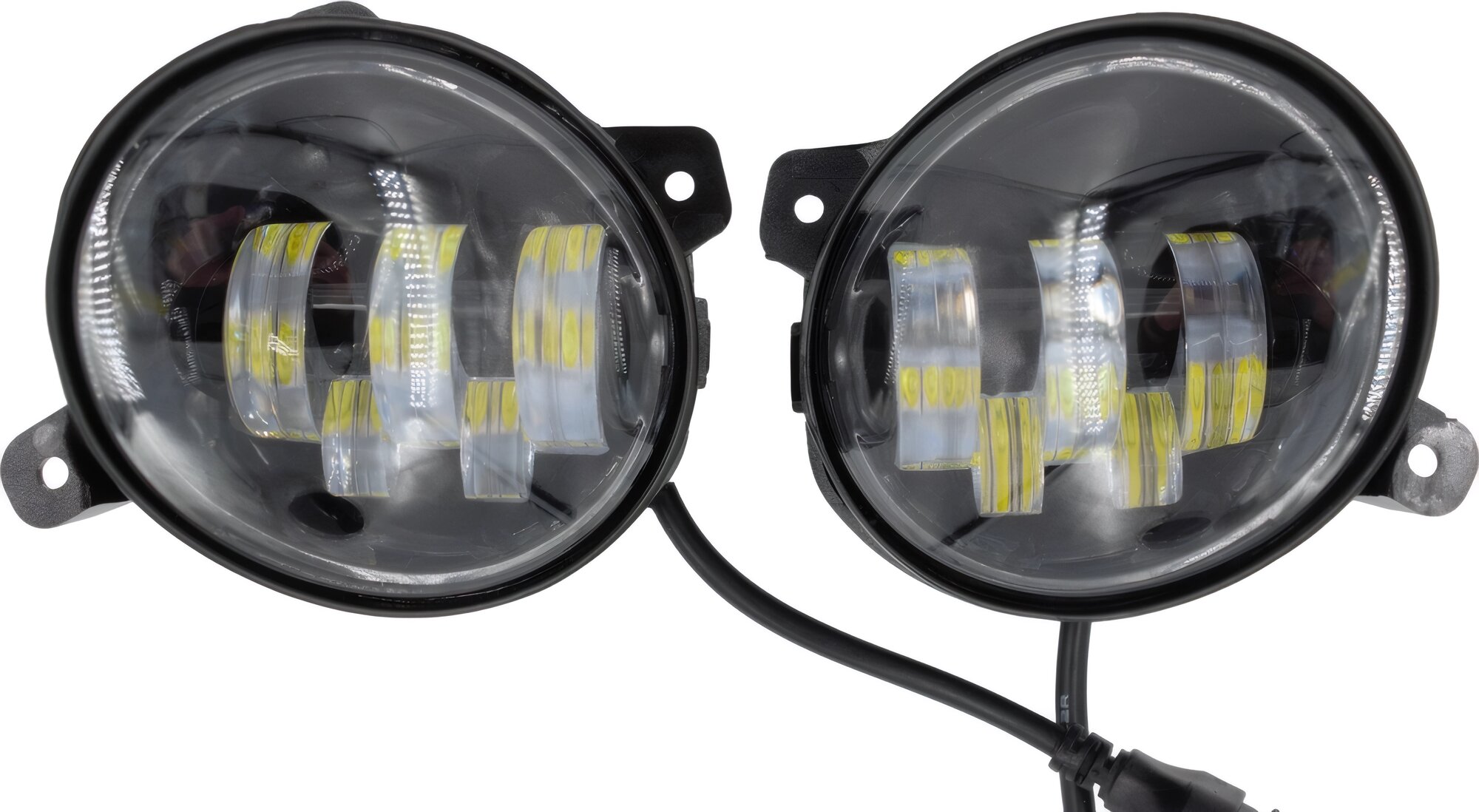 Фара противотуманная светодиодная Lada Kalina/Granta/Largus 50Вт белый свет RuZoom VZ-010