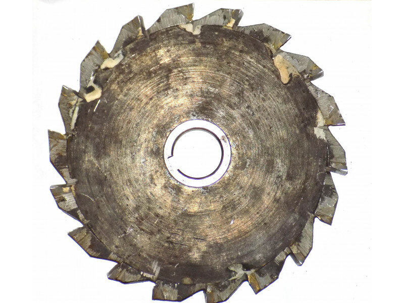 Фреза дисковая 3-х сторонняя 200х16х32 мм z=18 ВК8 оснащенная пластинами из твердого сплава