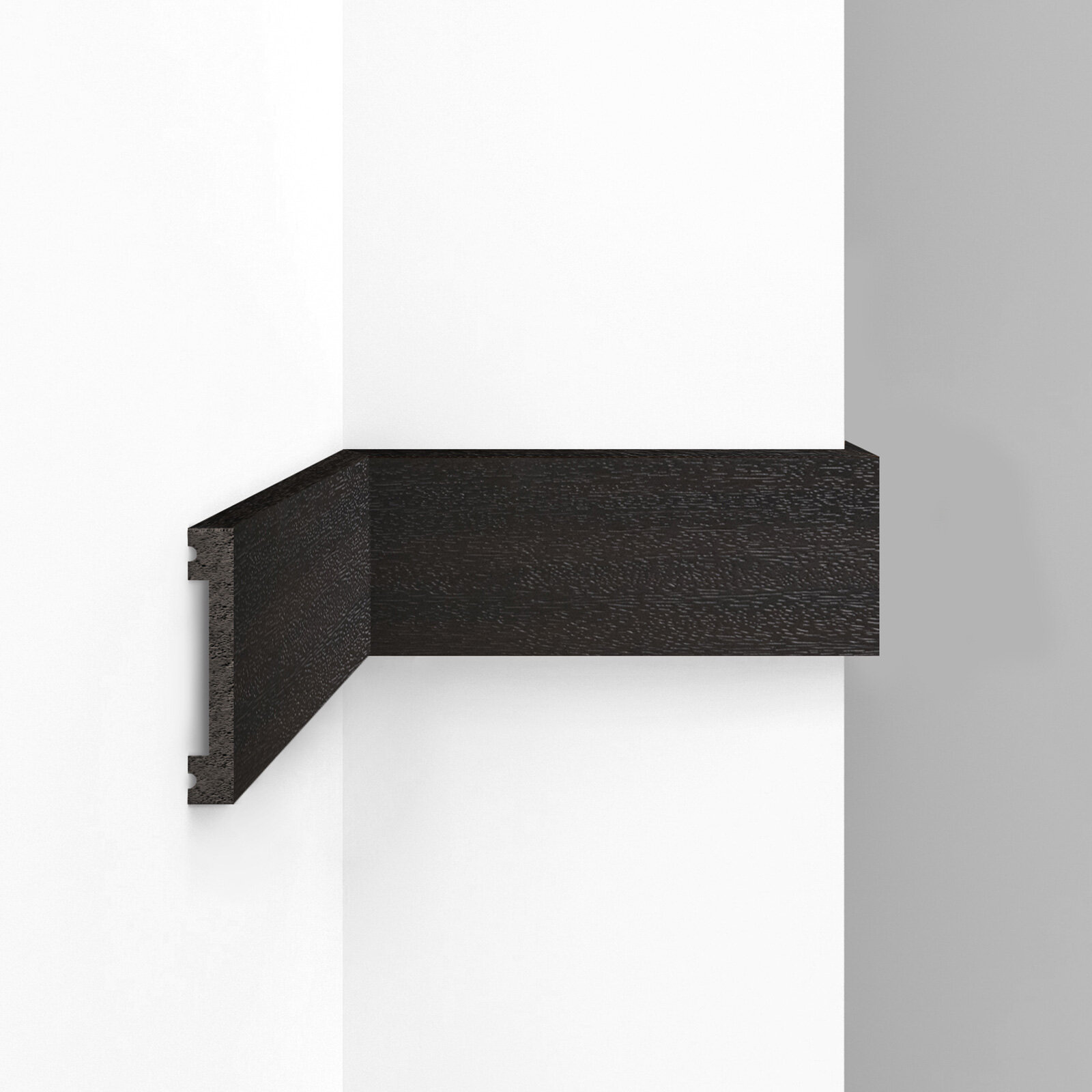 Плинтус дюрополимер напольный DECOMASTER (декомастер), 66х13х2900 мм, D157-433 ДМ венге