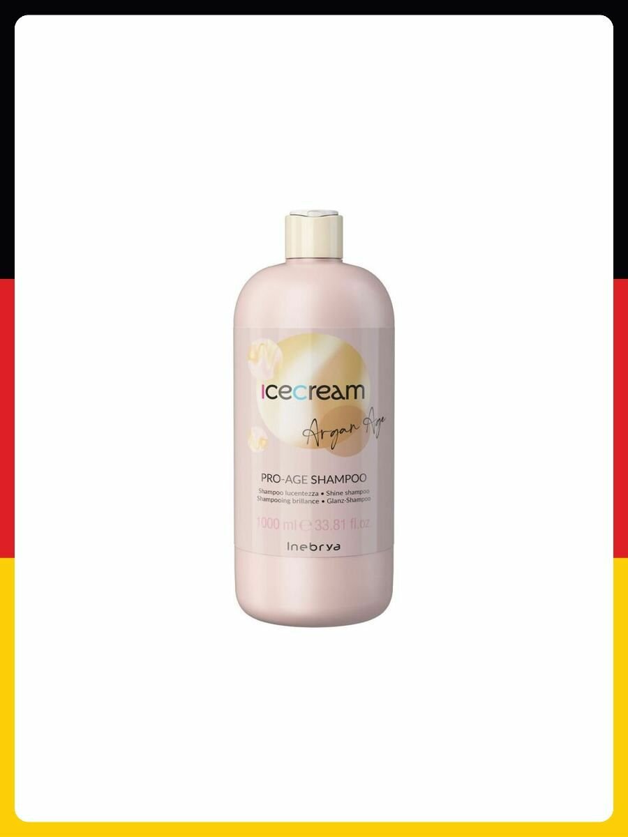 Шампунь для волос Inebrya Ice Cream Argan Age Shampoo 1000 ml