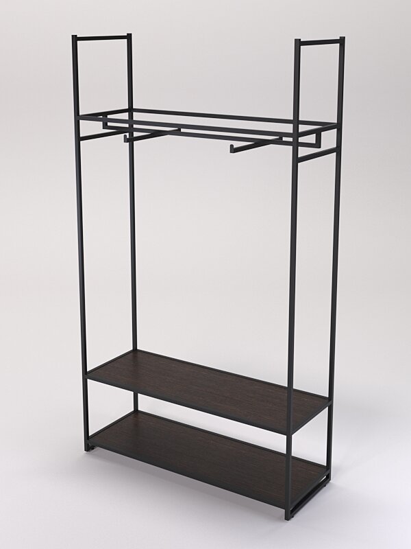 Стеллаж "Стронг" №162 в стиле лофт, Дуб Венге. Производитель товара - компания Westcom.