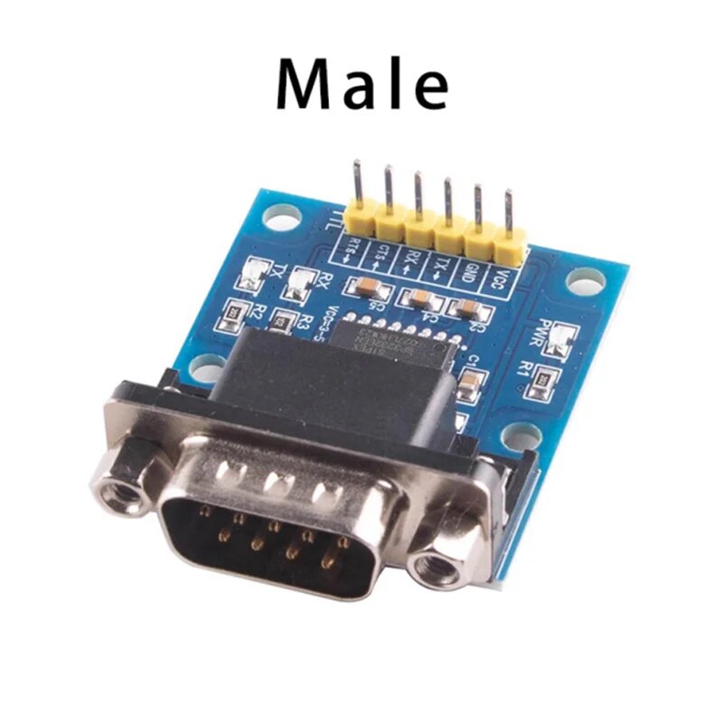 TTL-RS232 модуль уровня DB9 Male