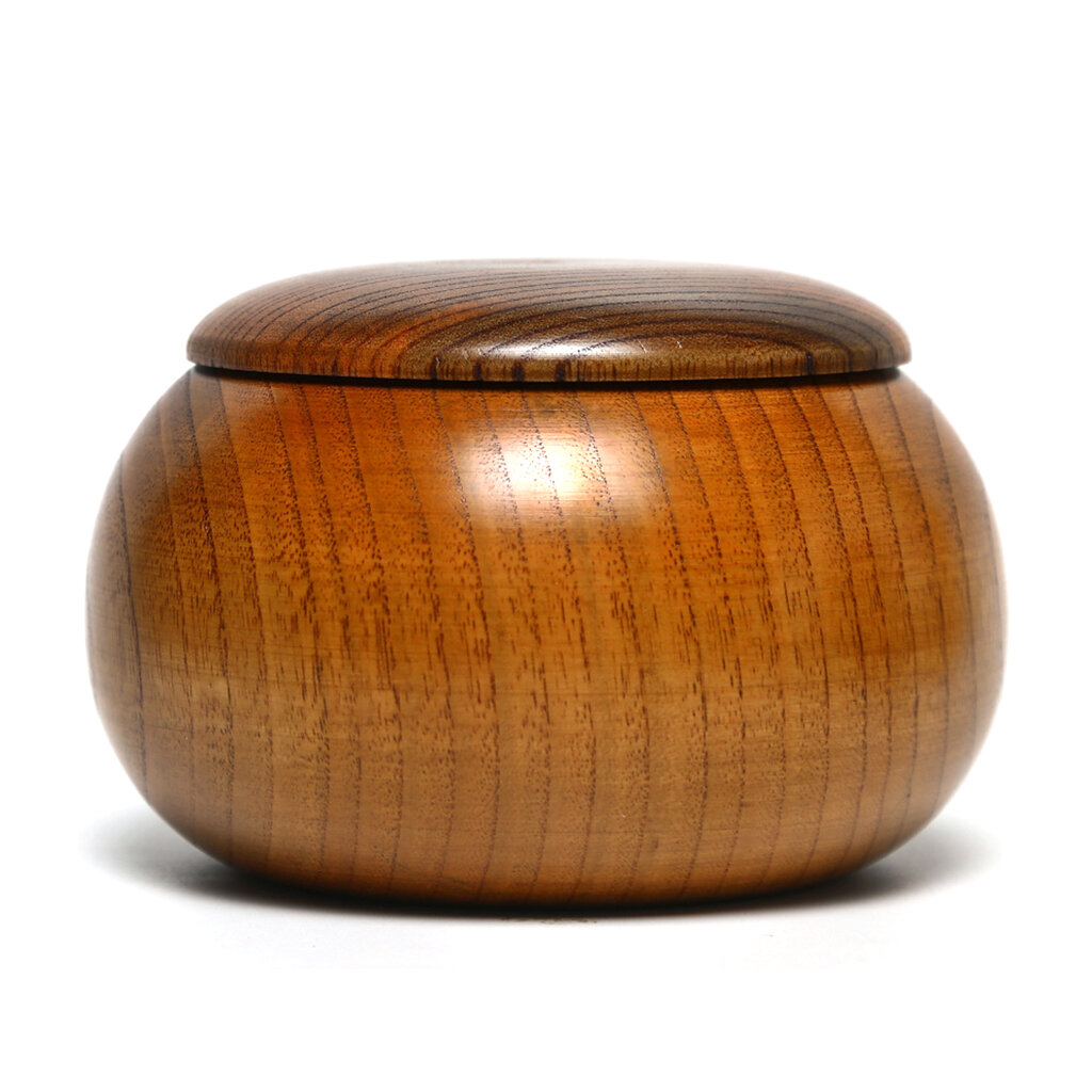 Деревянные Банки для Игры в Го, Бутылка Для Хранения Камней, Шахматные Чаши для Игры в Го с Крышкой, Коробка Weiqi Для Хранения Камней для Футляра, Шахматные Чаши для Игры в Го