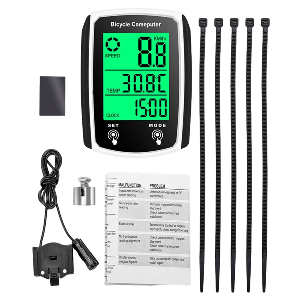 Велосипеды Спидометры, Одометры, Проводной Велокомпьютер, Автоматический Запуск / Остановка