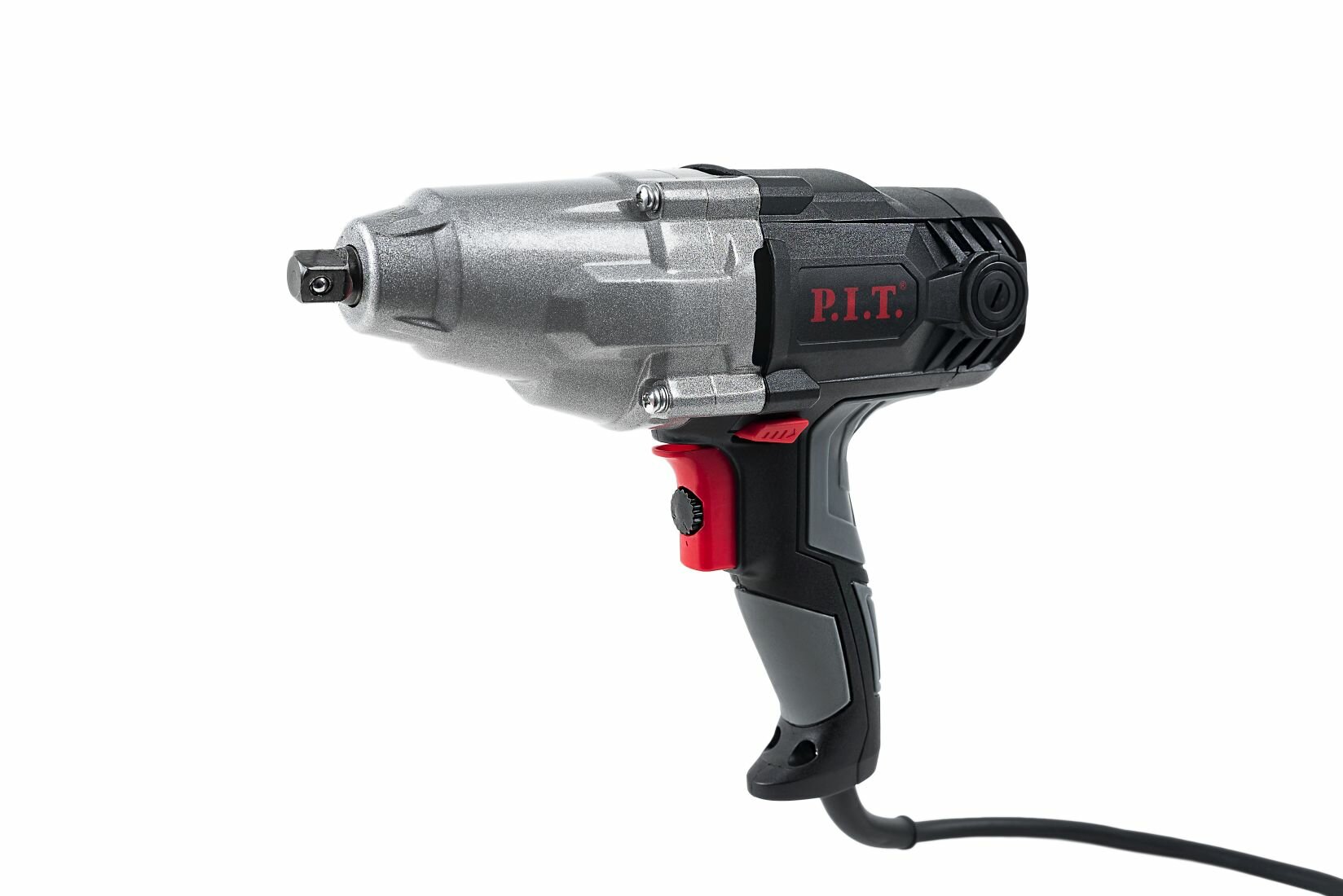 Гайковерт P.I.T. PIW1050-С мастер (220В,1050Вт, 100-350Нм, 2200 об/мин, 1/2", головки)IMPACT