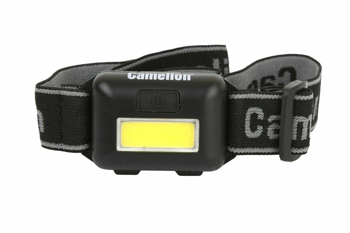 Фонарь налобный Camelion 13748 LED5355 черный