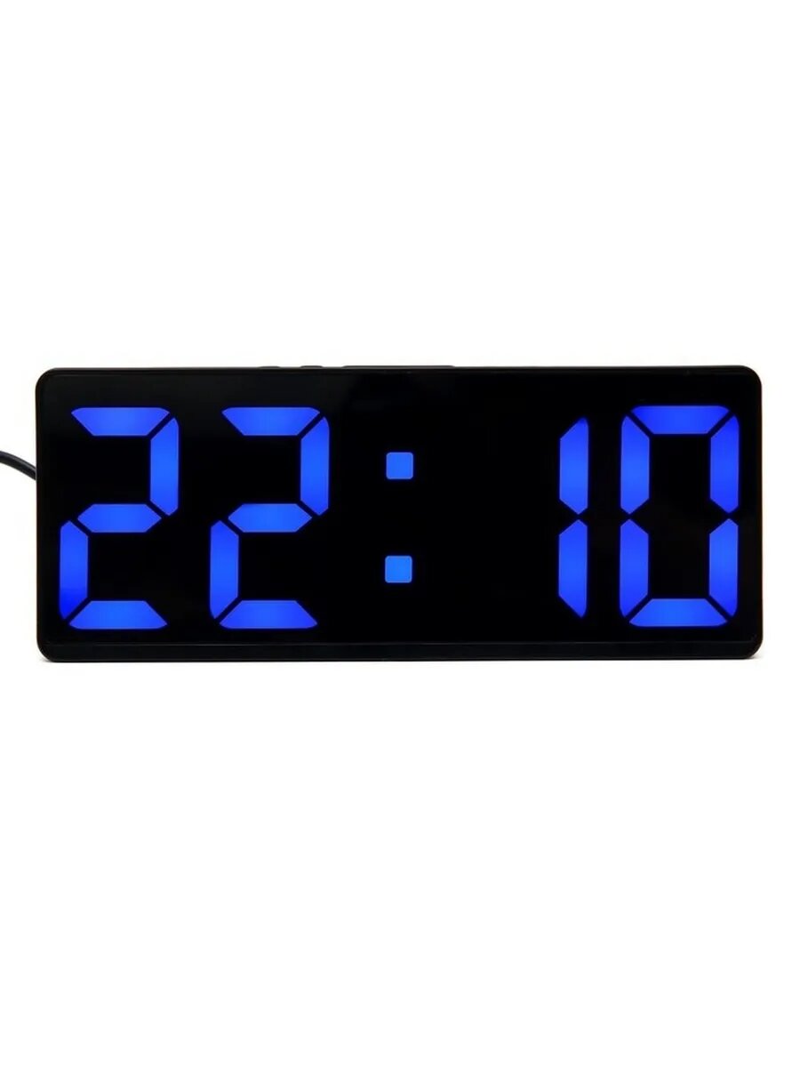 Современные настольные часы с функциями и подсветкой