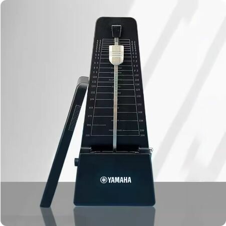 Механический метроном YAMAHA, универсальный для фортепиано, гитары, цитры и скрипки, черный