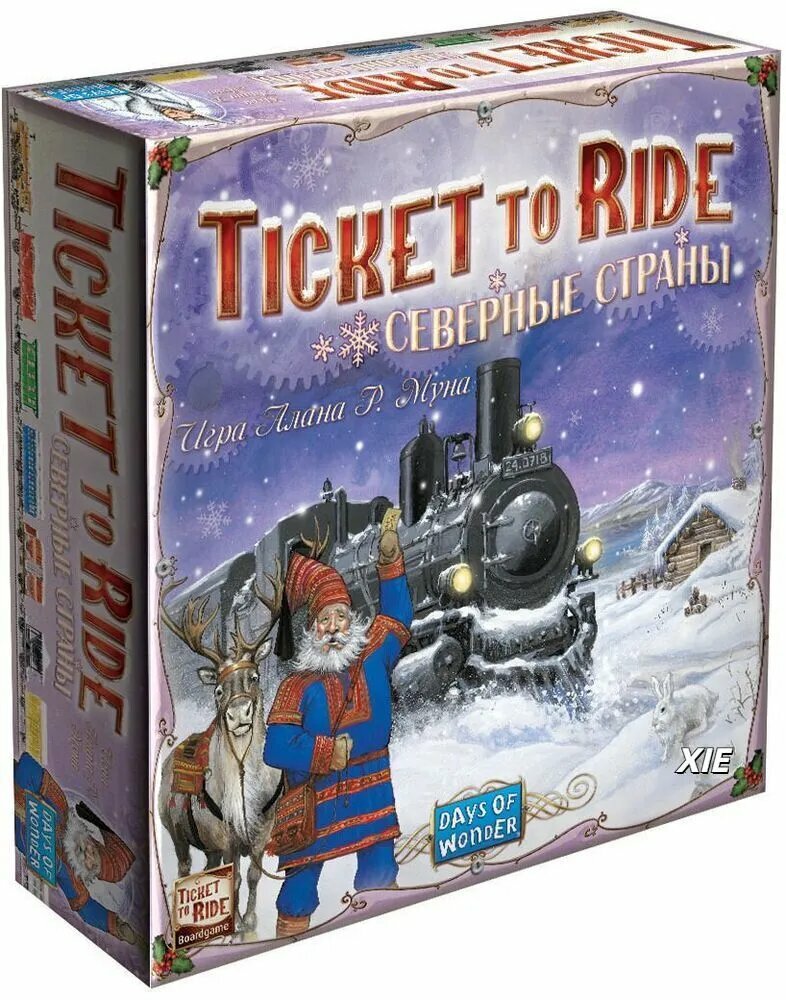 Hobby World Настольная игра Ticket to Ride Северные страныL1206