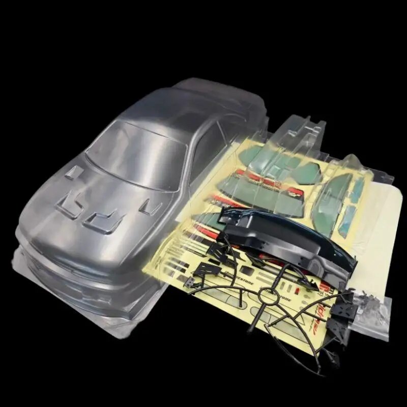 GWOLVES 1/10 Speed Silvia S14 прозрачный пластиковый корпус для RC