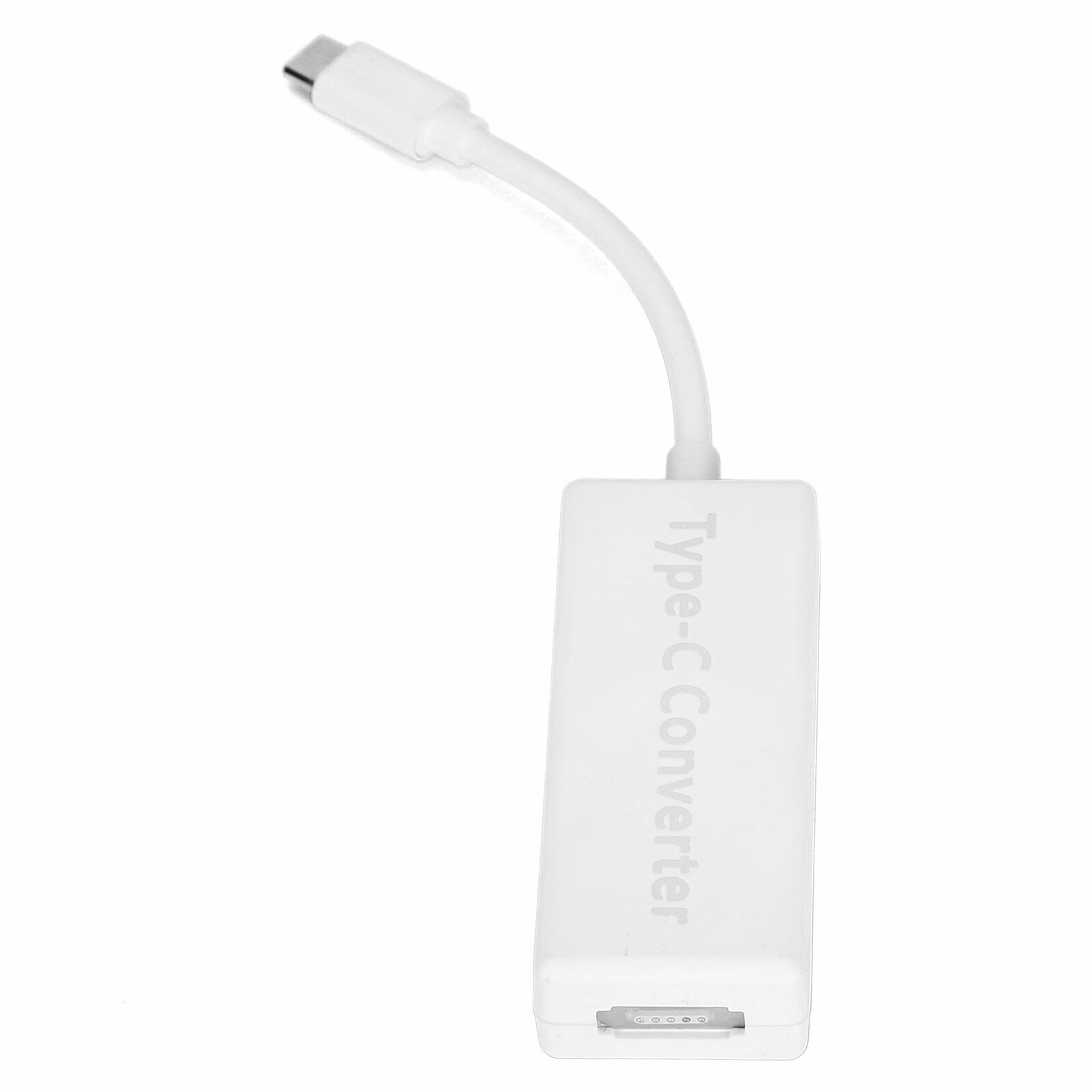 Adapter for MagSafe 2/1 to TypeC Converter for MacBook Switch Game Consoles Mobile Phones Notebooks(White )
