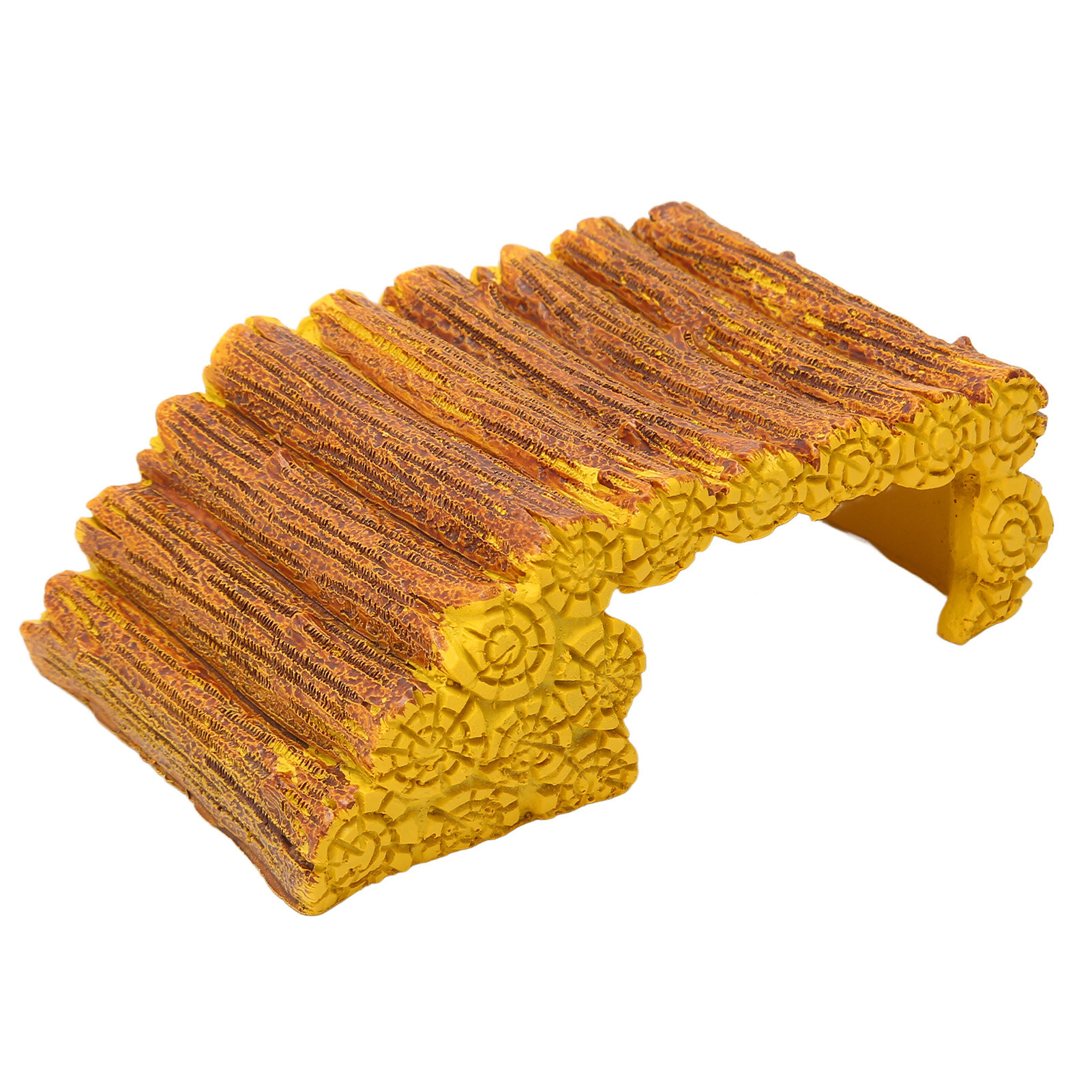 Имитация ландшафта из смолы: платформа для обогрева черепах, платформа для лазания ящериц, лягушек, черепах и змей.