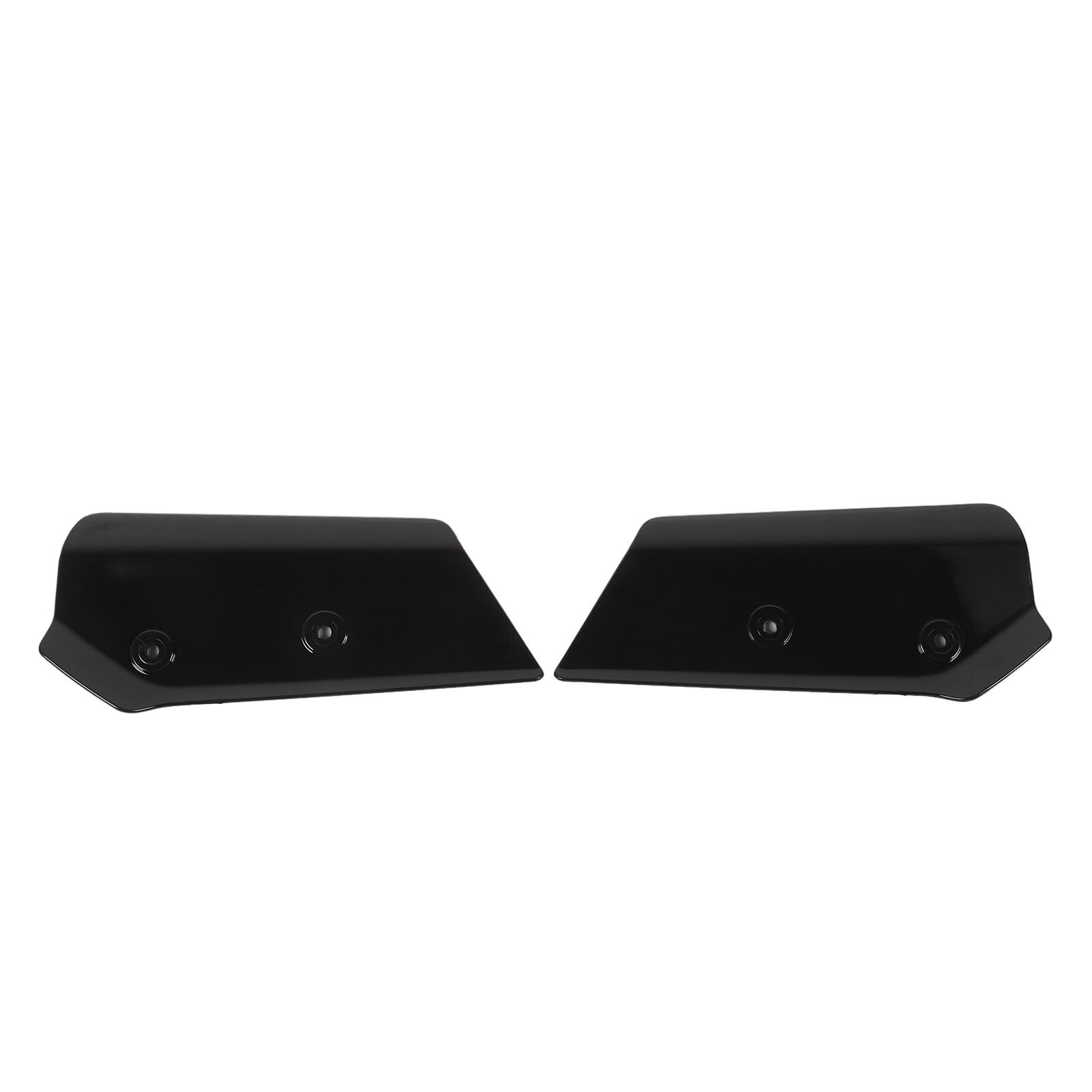1 пара мотоциклетных ручных щитков (handguards) с повышенной защитой, высокой прочностью и стильным дизайном. Защитные крылья-дефлекторы для Yamaha MT‑09 SP 2024, черный цвет.