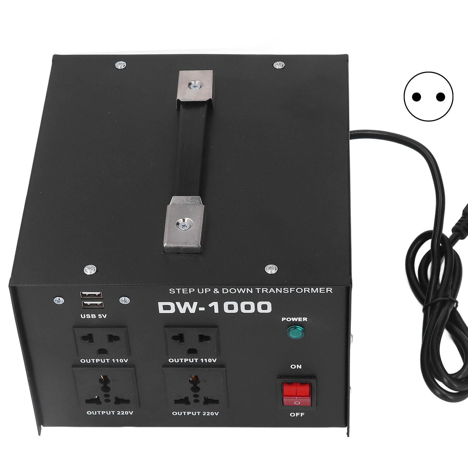 Трансформатор переменного тока 1000W, медная обмотка