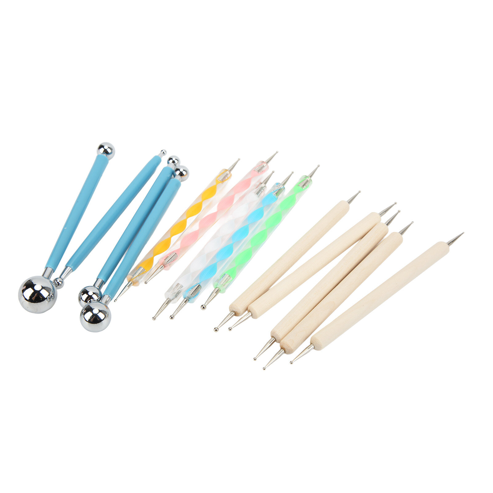 14 шт. глиняные инструменты, портативный многоцелевой гончарный набор для резьбы по глине, рельефная модель, набор инструментов из полимерной глины