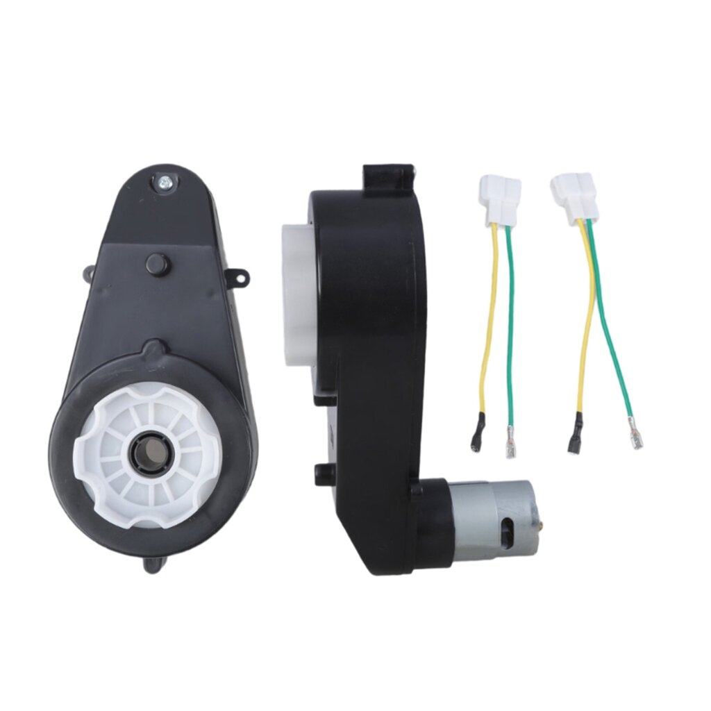 Комплект из 2 высокоскоростных редукторных двигателей 24 В 35000 об/мин для детских электромобилей (замена колес).