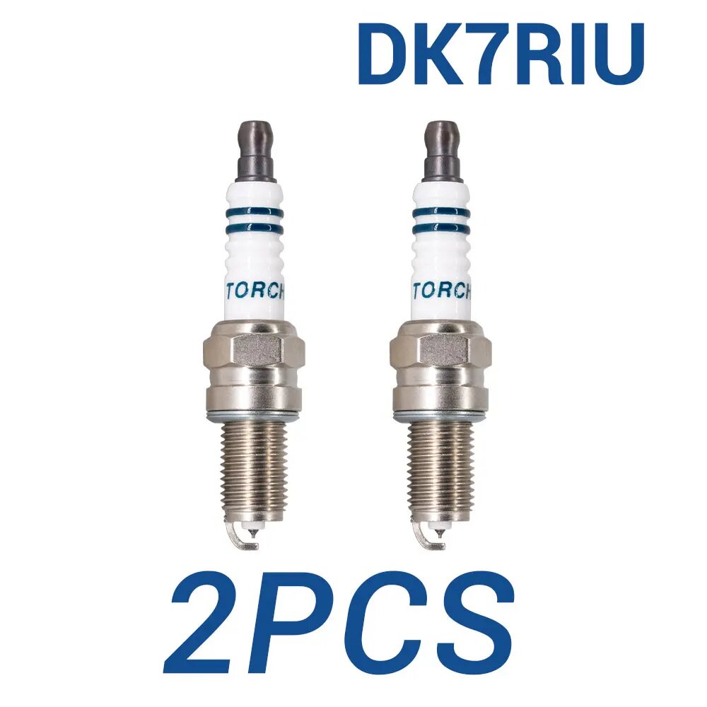2 шт. свечи зажигания DK7RIU, иридиевые