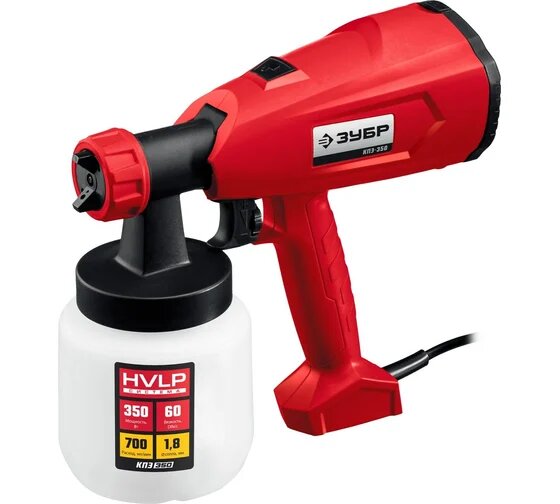 Электрический краскопульт ЗУБР 350 Вт КПЭ-350