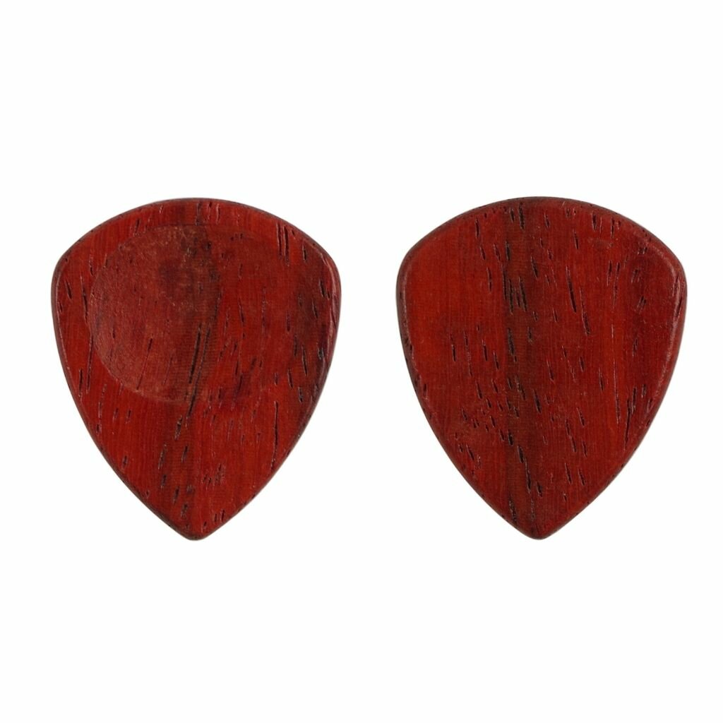 Аксессуары для струн, Деревянные медиаторы для гитары - красное дерево, 1 набор из 2 штук