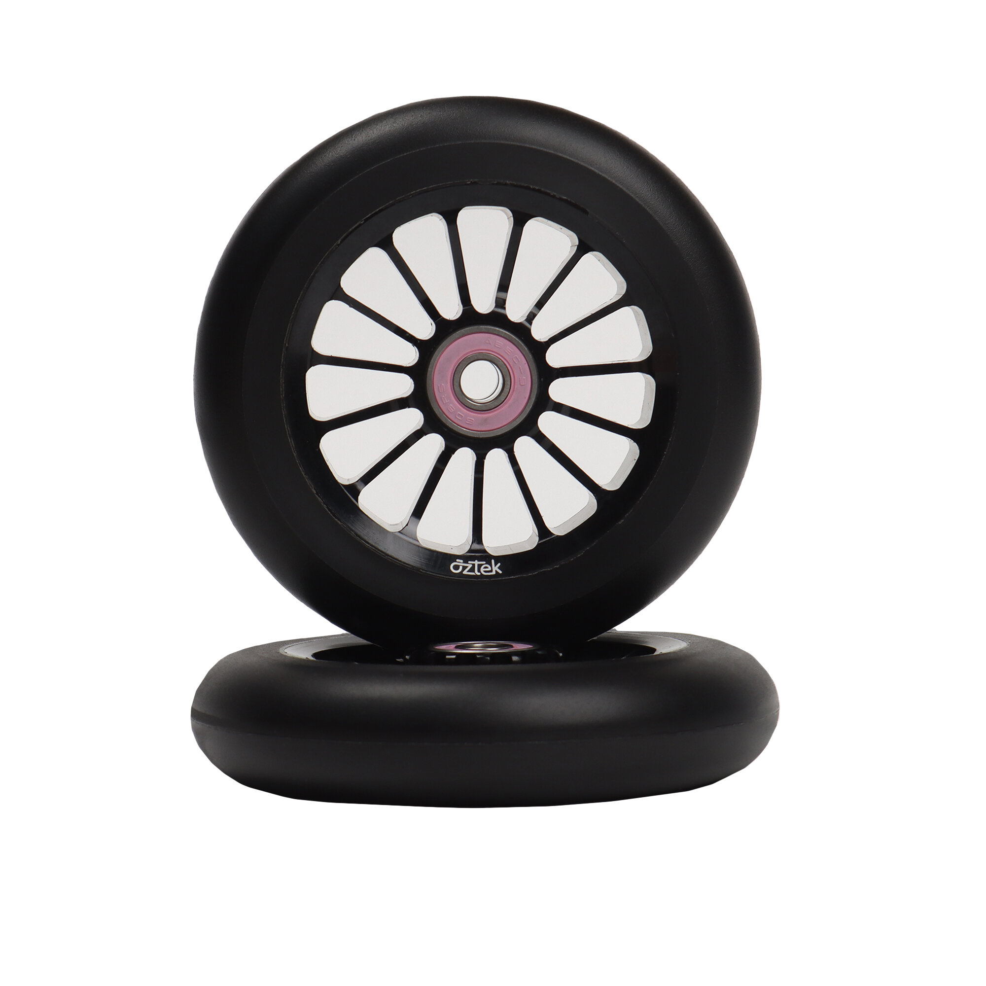 Набор колес для трюкового самоката Aztek "Architect 2 XL", 115x30mm, (2шт.) - Black