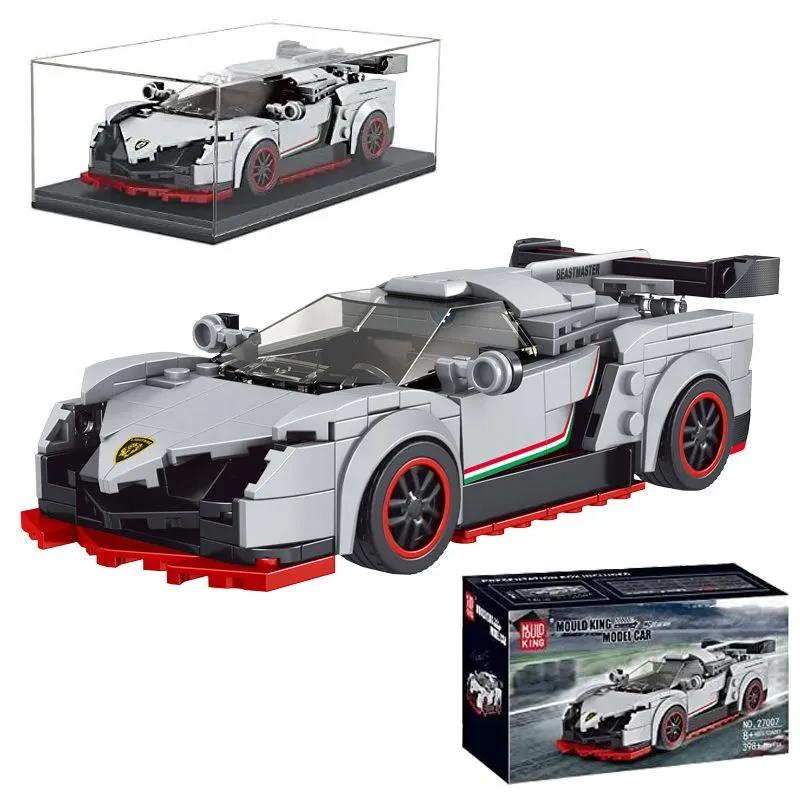 Конструктор Mould King 27007 Спорткар Lamborghini Veneno, 398 дет.