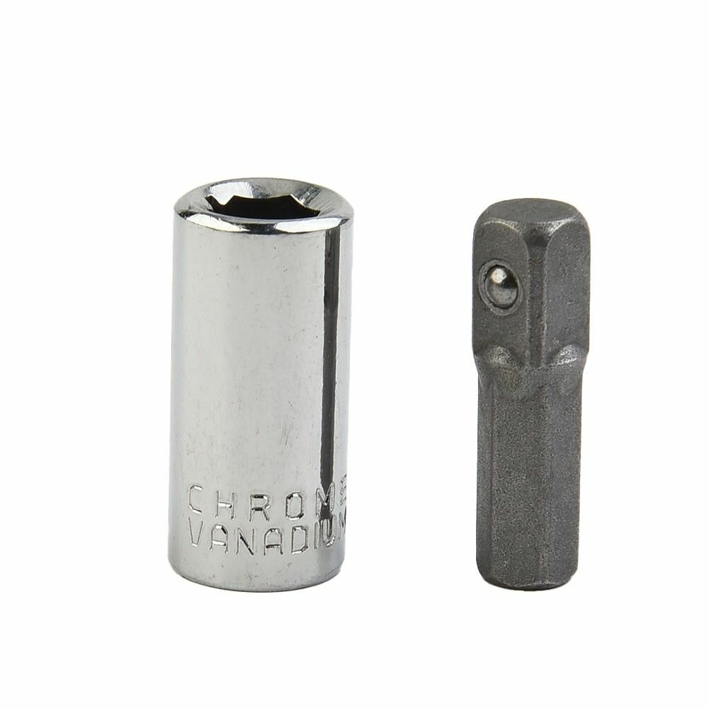 1/4 квадратный привод на 1/4 шестигранный хвостовик Переходник для биты+1/4 Переходник для сверла