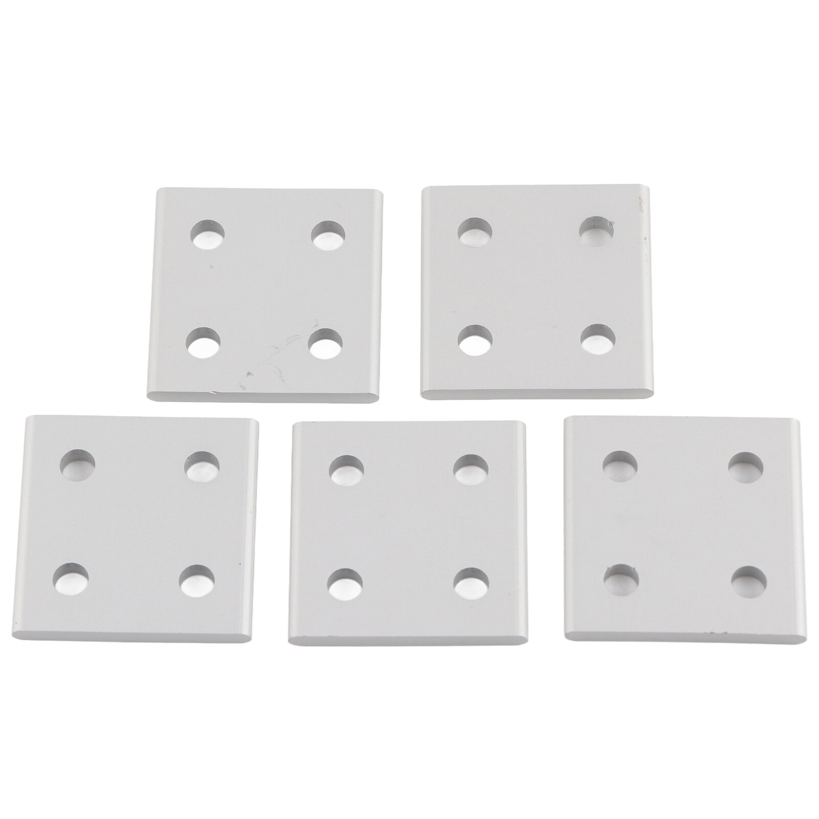 5 шт. Вертикальные соединительные пластины с 4 отверстиями для алюминиевых профилей (профили 2040)