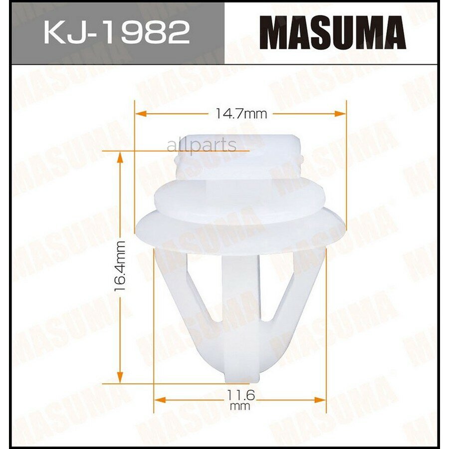 MASUMA KJ1982 клипса крепежная 1982-KJ